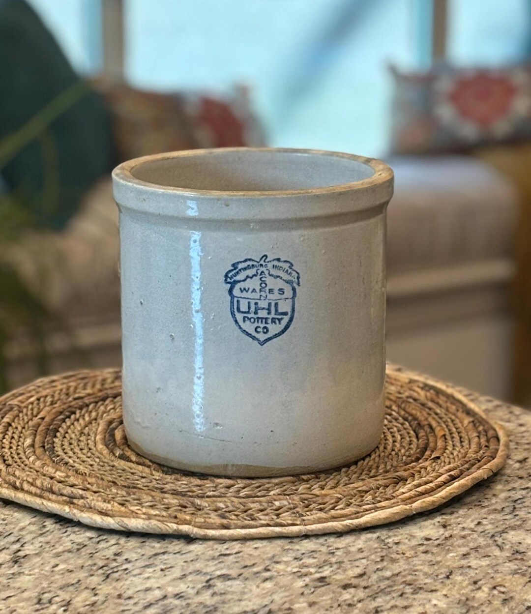 Vintage RARE 1900's UHL Huntingburg, Indiana Pottery Co Acorn Wares One ...