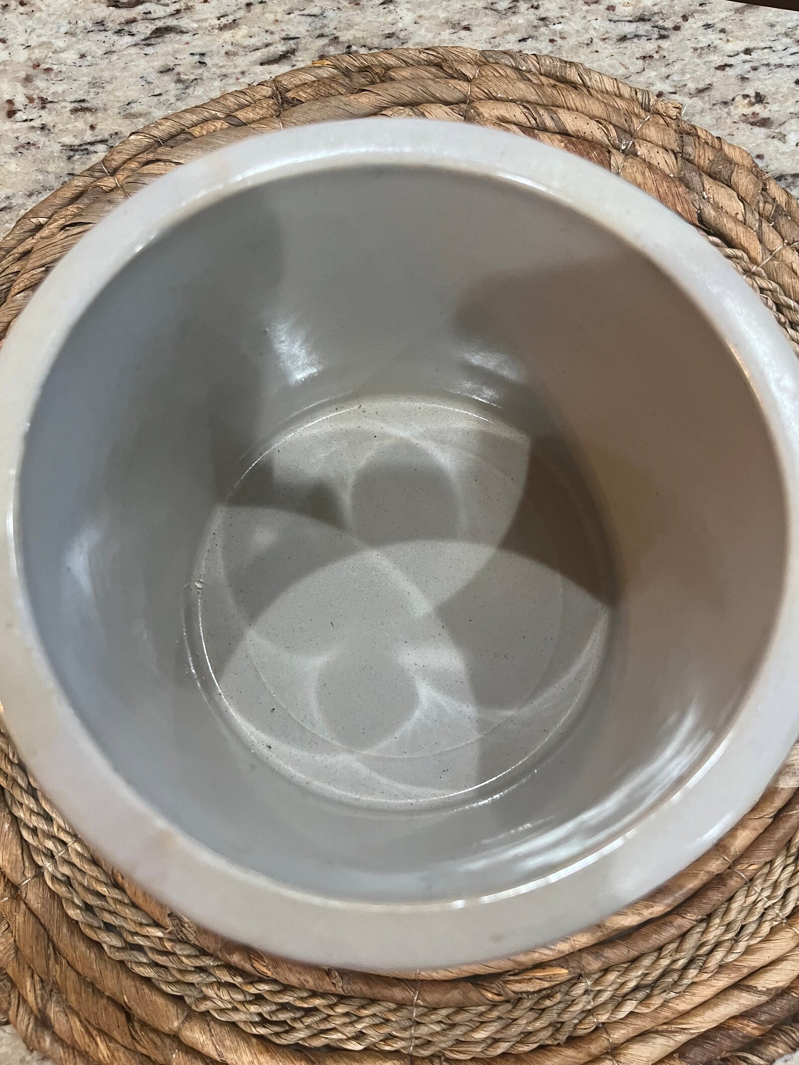 Vintage 1930's Rex Johncox, Onsted, Michigan Stoneware Butter Crock ...