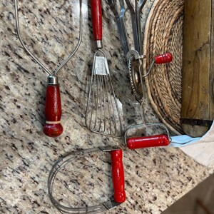 Vintage 1940's Iowana Decker Brand Pure Lard, 4 Pound Tin Pail With Red ...