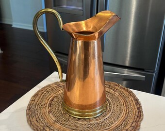 Vintage French Copper Watering Can - Etsy