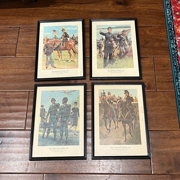 United States Army Frame - Etsy