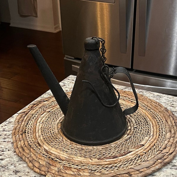 Antique Miners Lamp - Etsy