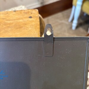 Vintage Mummert RARE Groceries Wall Hook Sign Art, Three Hooks Red ...