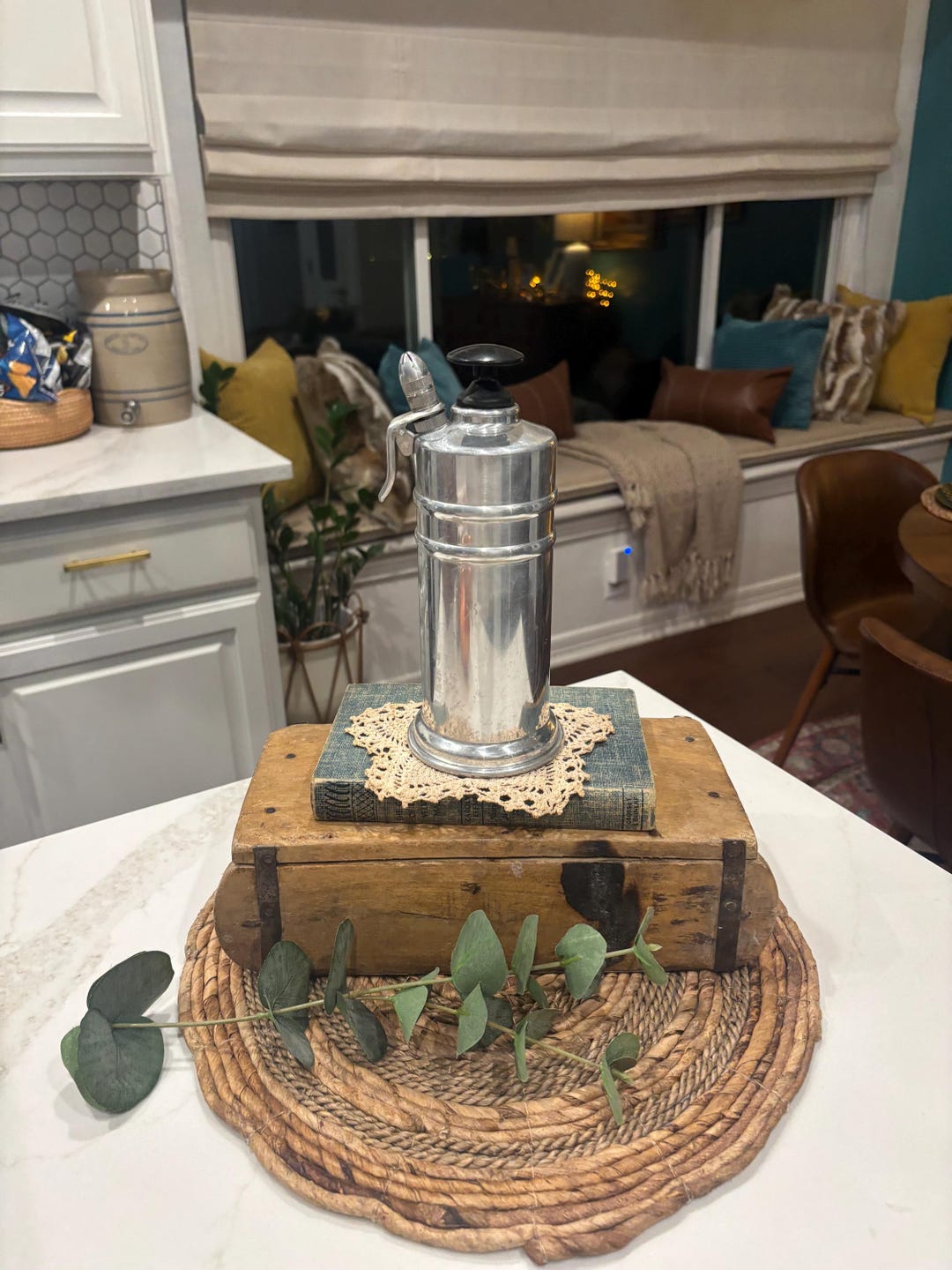 Vintage 1940's Kitchen Whipster Press, Whipped Cream Dispenser ...