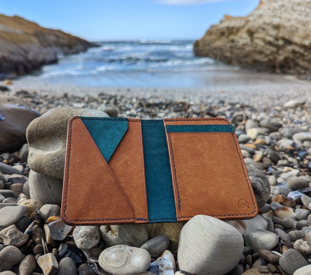 The Signature Wallet in Luxury Italian Pueblo Leather With Lining - Etsy