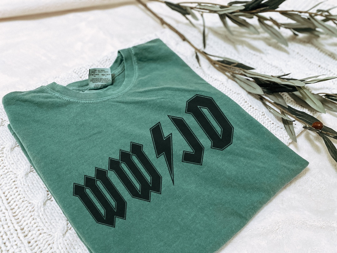 WWJD Tshirt or Sweatshirt || Comfort Colors, Gildan Fleece, What Would ...