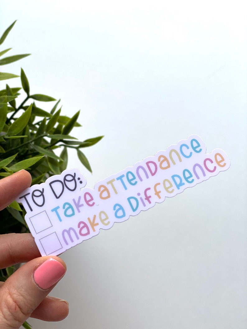 Personalized Teacher Sticker Pack || Teacher Die Cut Sticker, Durable ...