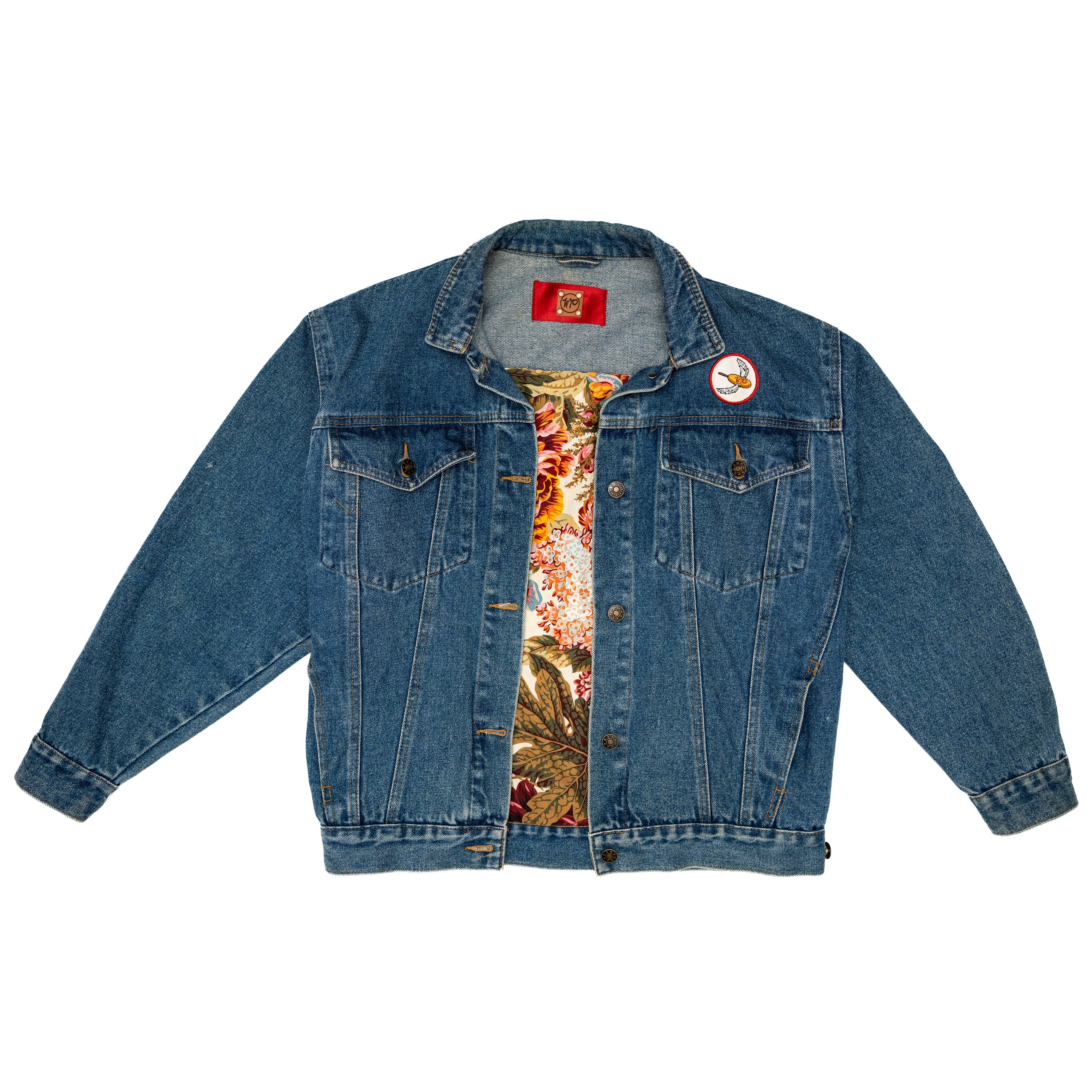 CELINE DION GAROU Wicked Patch Embroidered Jeans Jacket - Etsy