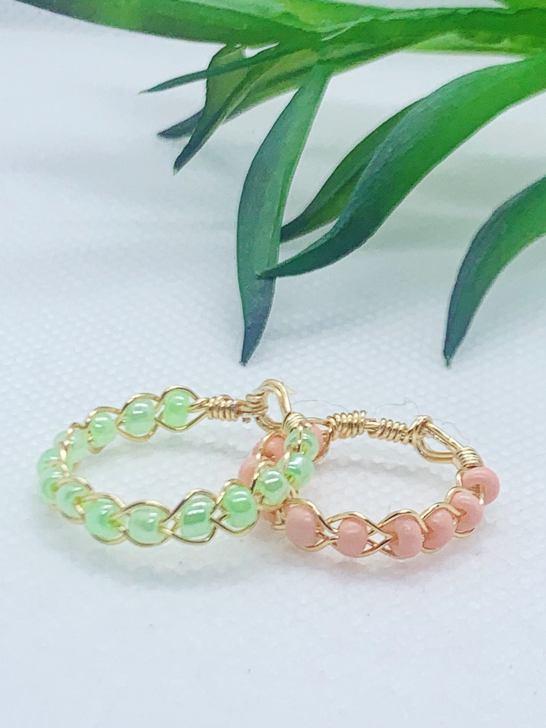 Braided Ring Wire Rings Handmade Jewelry - Etsy