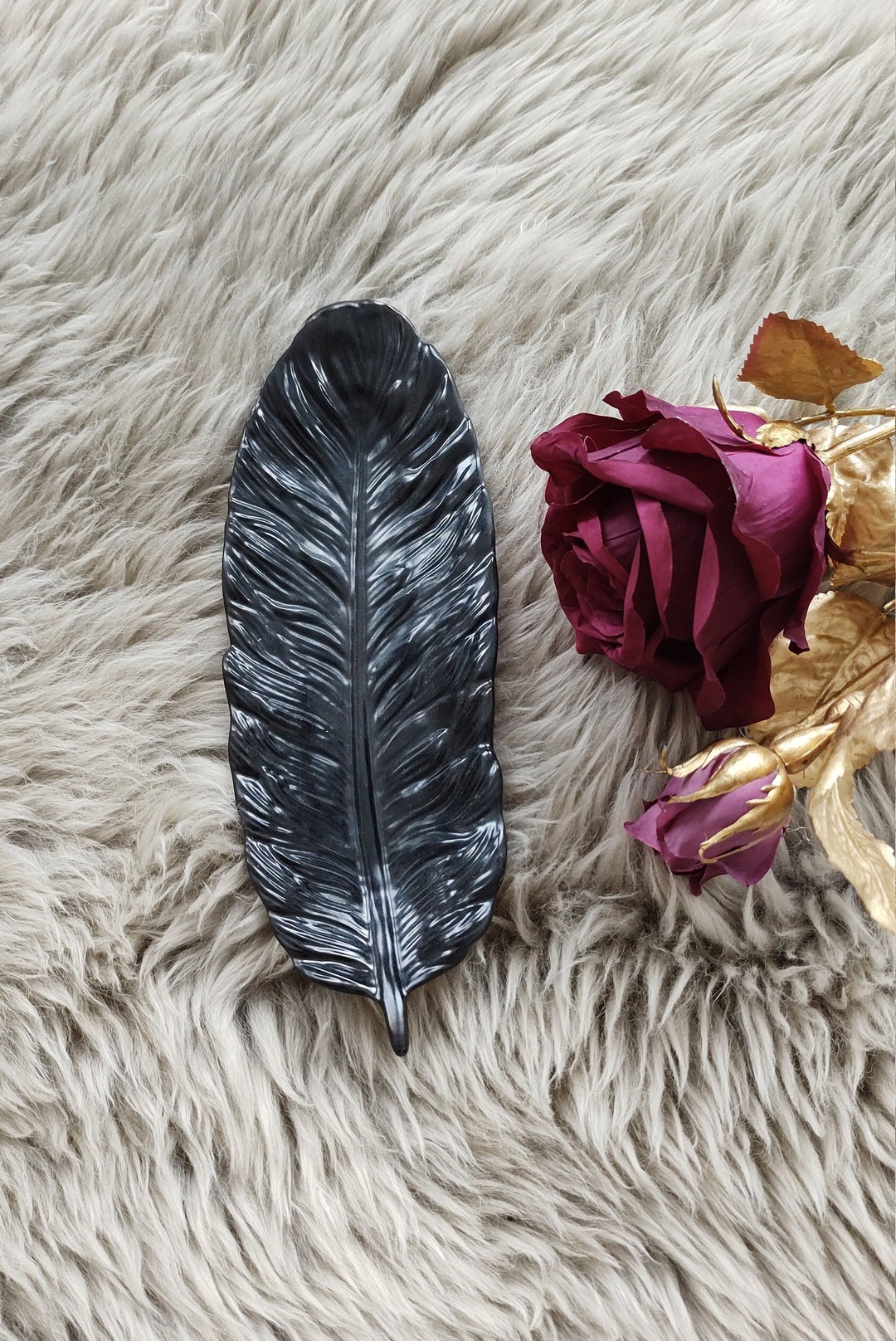 Anthracite Resin (epoxy Resin) Spring Shell, Resin Type - Etsy