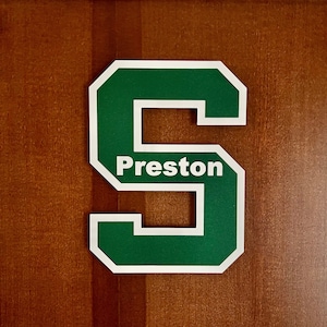 Michigan State University Custom Door or Wall Name Plate - 3D Printed ...