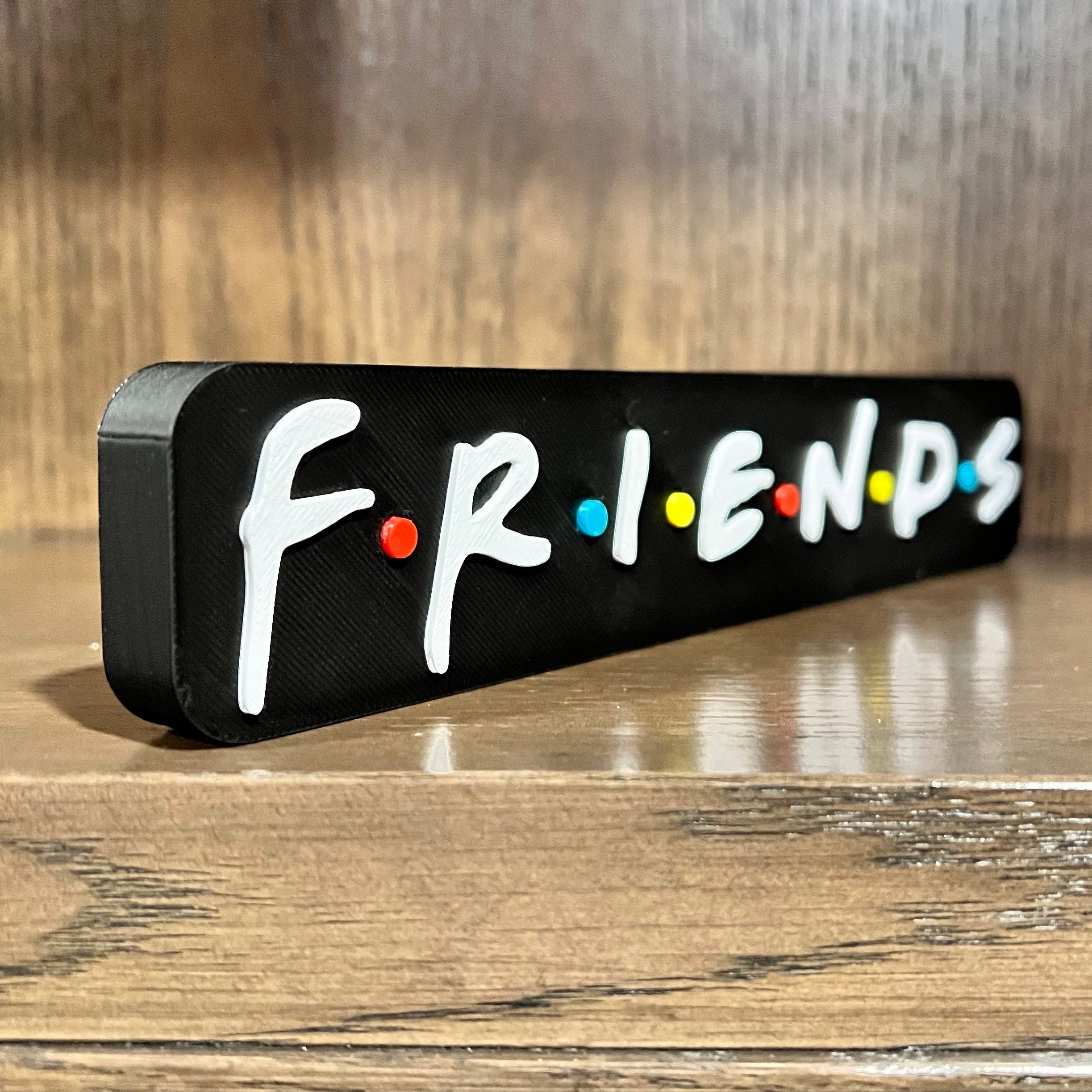 Friends 3D Printed Logo - Fan Art Collector Gift. - Etsy