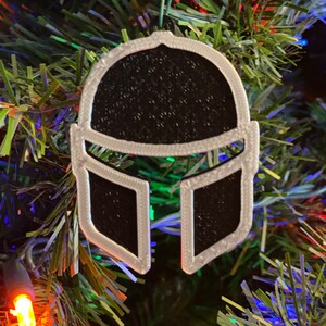 Mandalorian Christmas Tree Holiday Ornaments. 2 Styles - High Quality ...