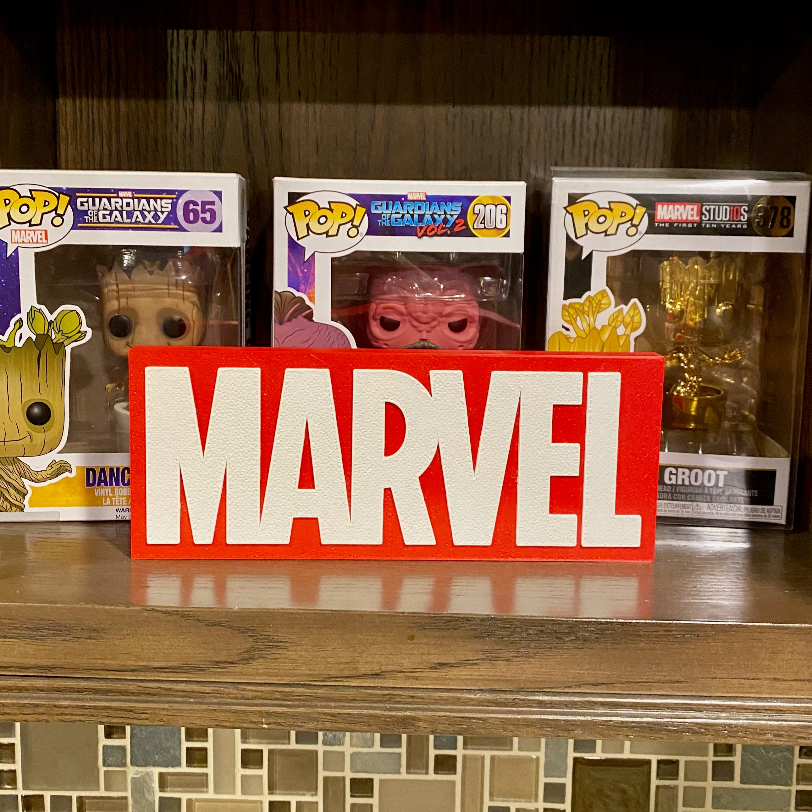 Marvel or Marvel Studios Logo Fan Sign. 3D Printed. High Quality. Great ...