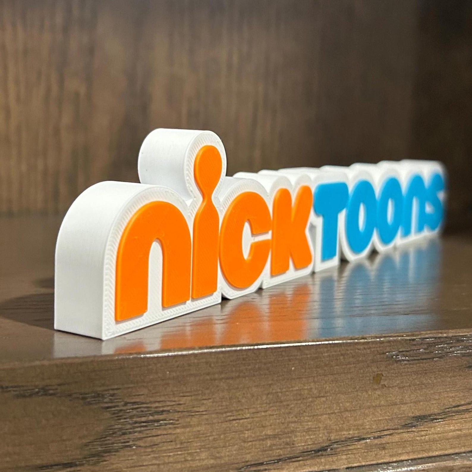 Nicktoons. 3D Printed Logo - Shelf Display - Collector Gift. - Etsy