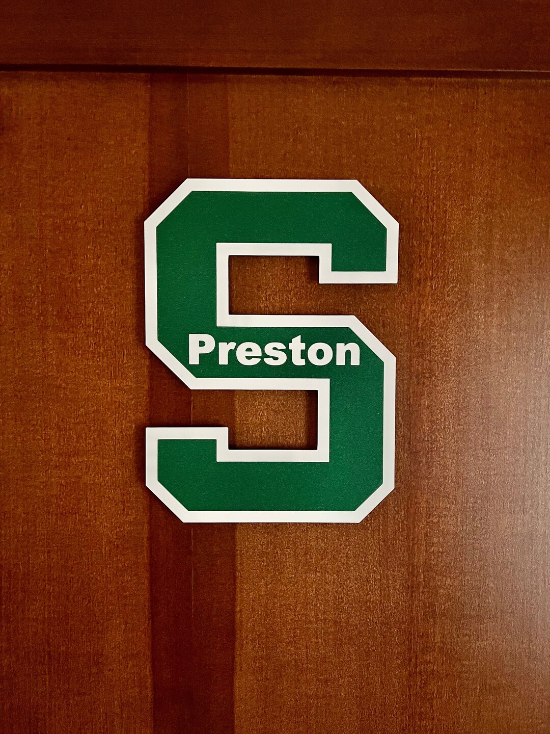 Michigan State University Custom Door or Wall Name Plate - 3D Printed ...
