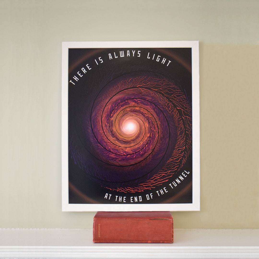 There is Always Light at the End of the Tunnel | 2020 | Giclee & C-type ...