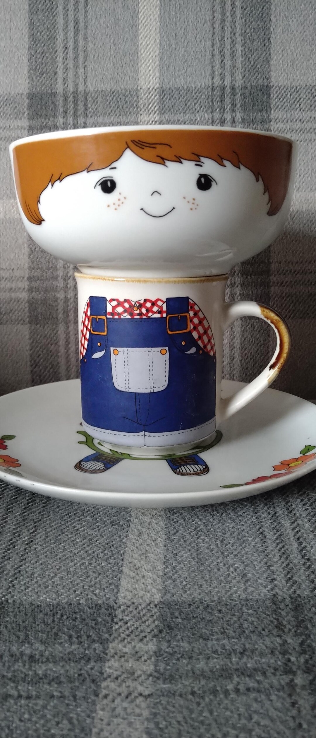 Retro Breakfast Set. Little Boy. - Etsy
