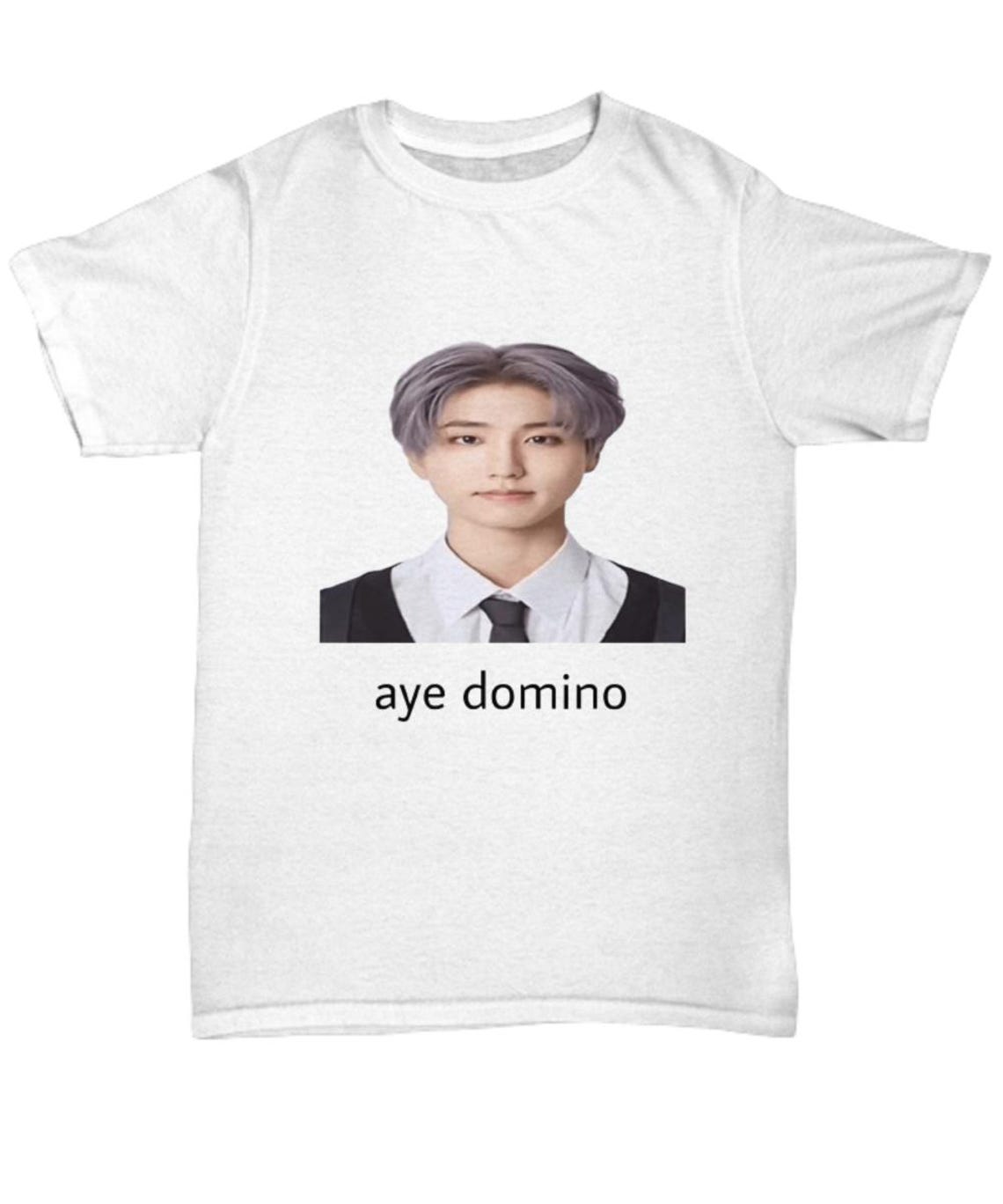 Stray Kids Han Jisung Aye Domino Shirt Stray Kids Merch Kpop Shirt ...