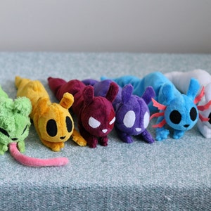 Slugcats, Wired or Weighted Slugpup Around 34cm/13inch, Rain World ...