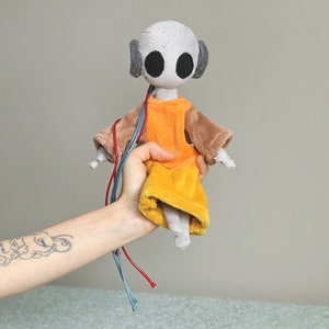 Mini Sliver of Straw, Iterator Plush Rain World, 28cm/11inch, SOS, Rain ...