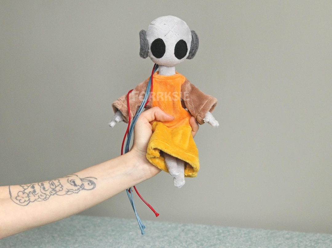 Mini Sliver of Straw, Iterator Plush Rain World, 28cm/11inch, SOS, Rain ...