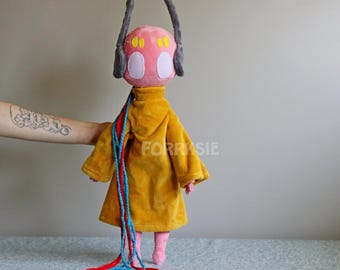 Rain World, Five Pebbles, Iterator Crochet Plush - Etsy