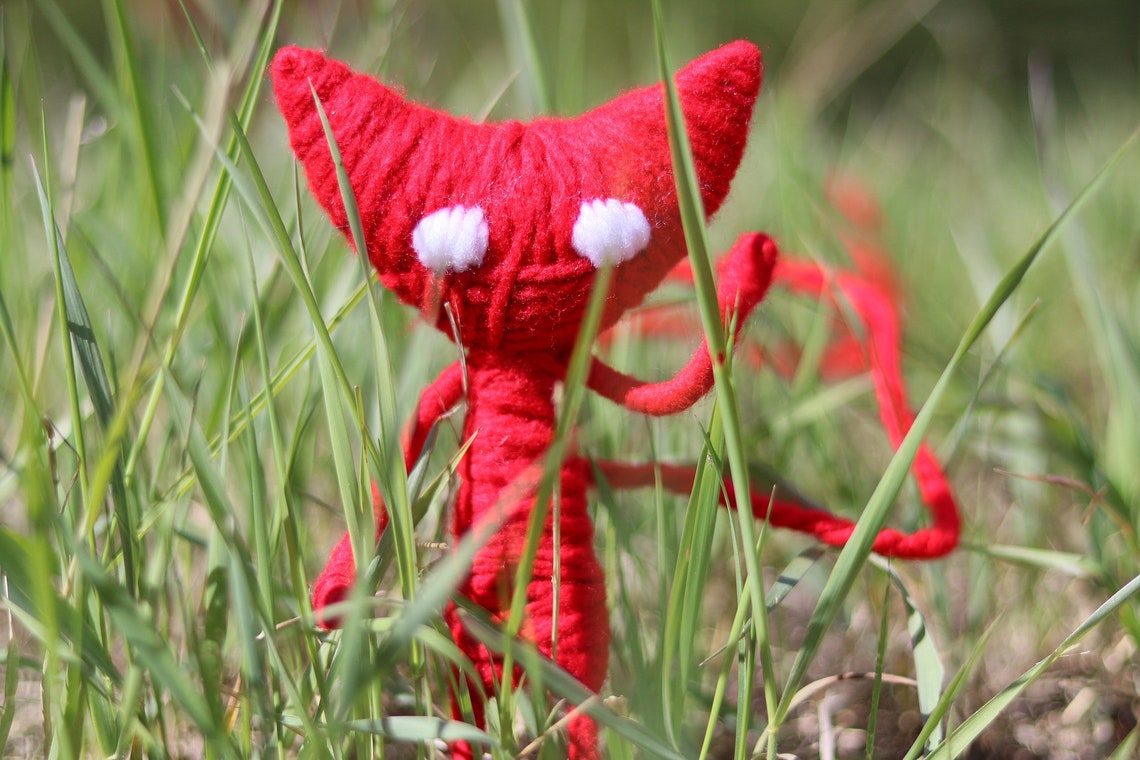 Yarny Unravel game posable Yarny doll/ figure Yarny from | Etsy