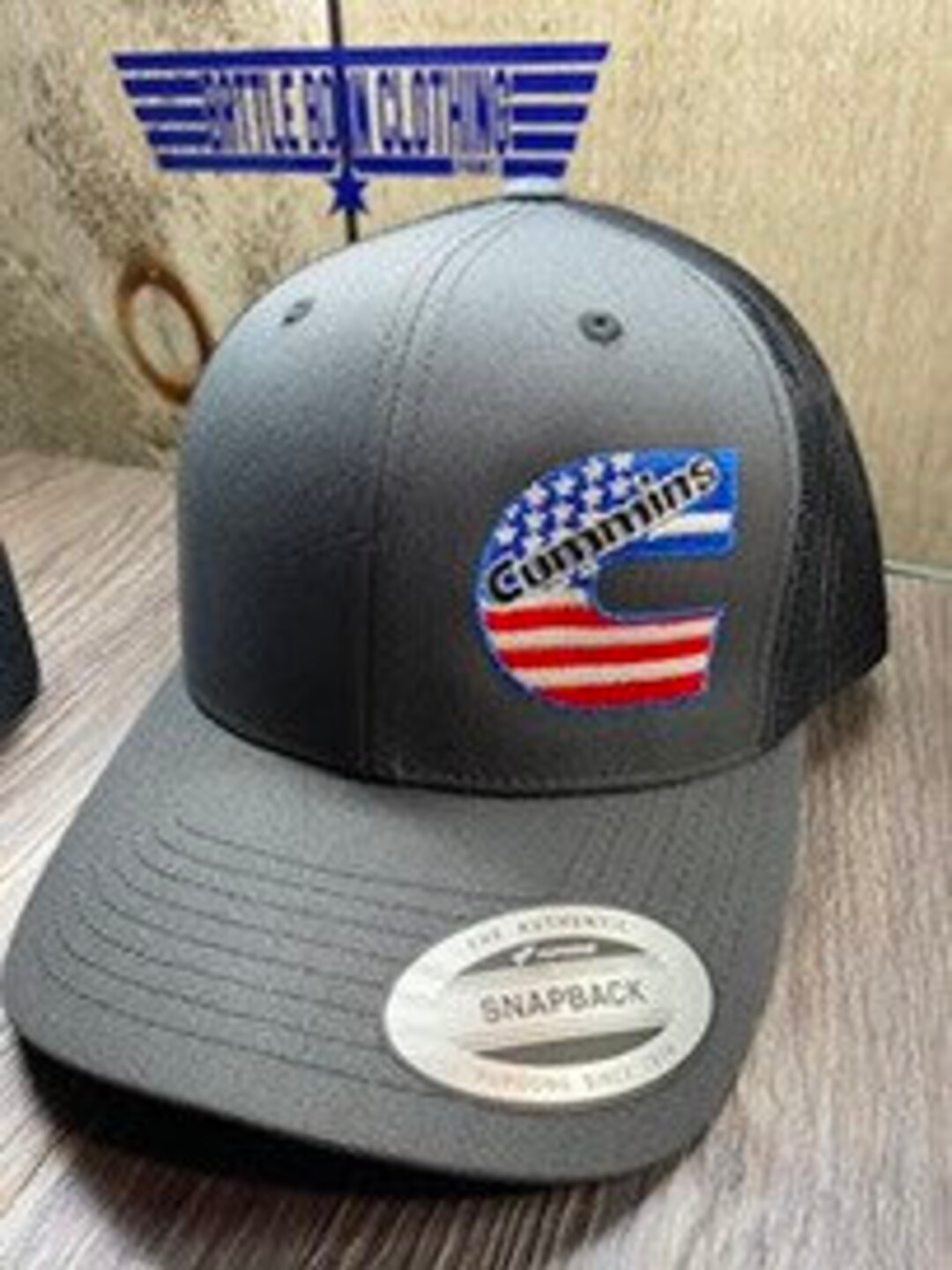 Cummins American Flag C Patch Hat - Etsy