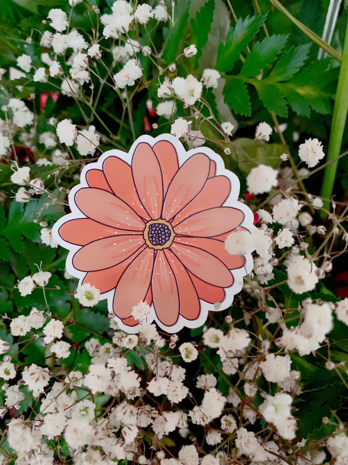 Flower Stickers Colorful Flowers - Etsy