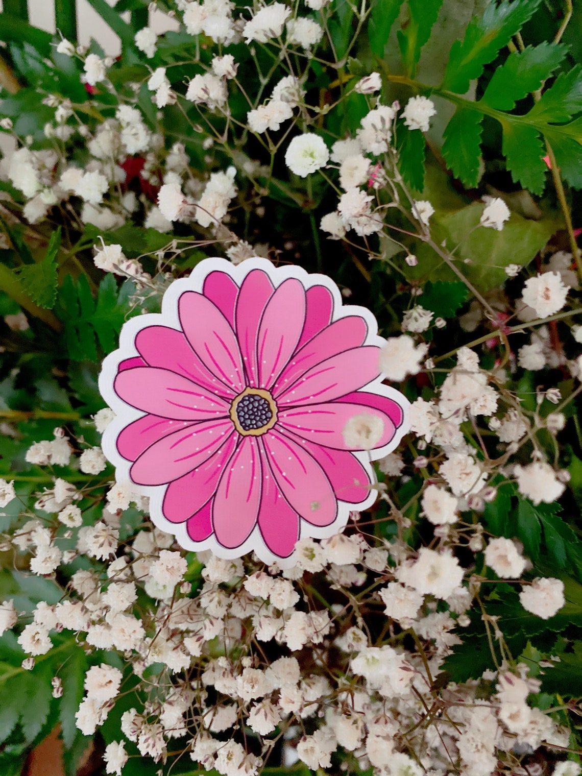 Flower Stickers Colorful Flowers - Etsy