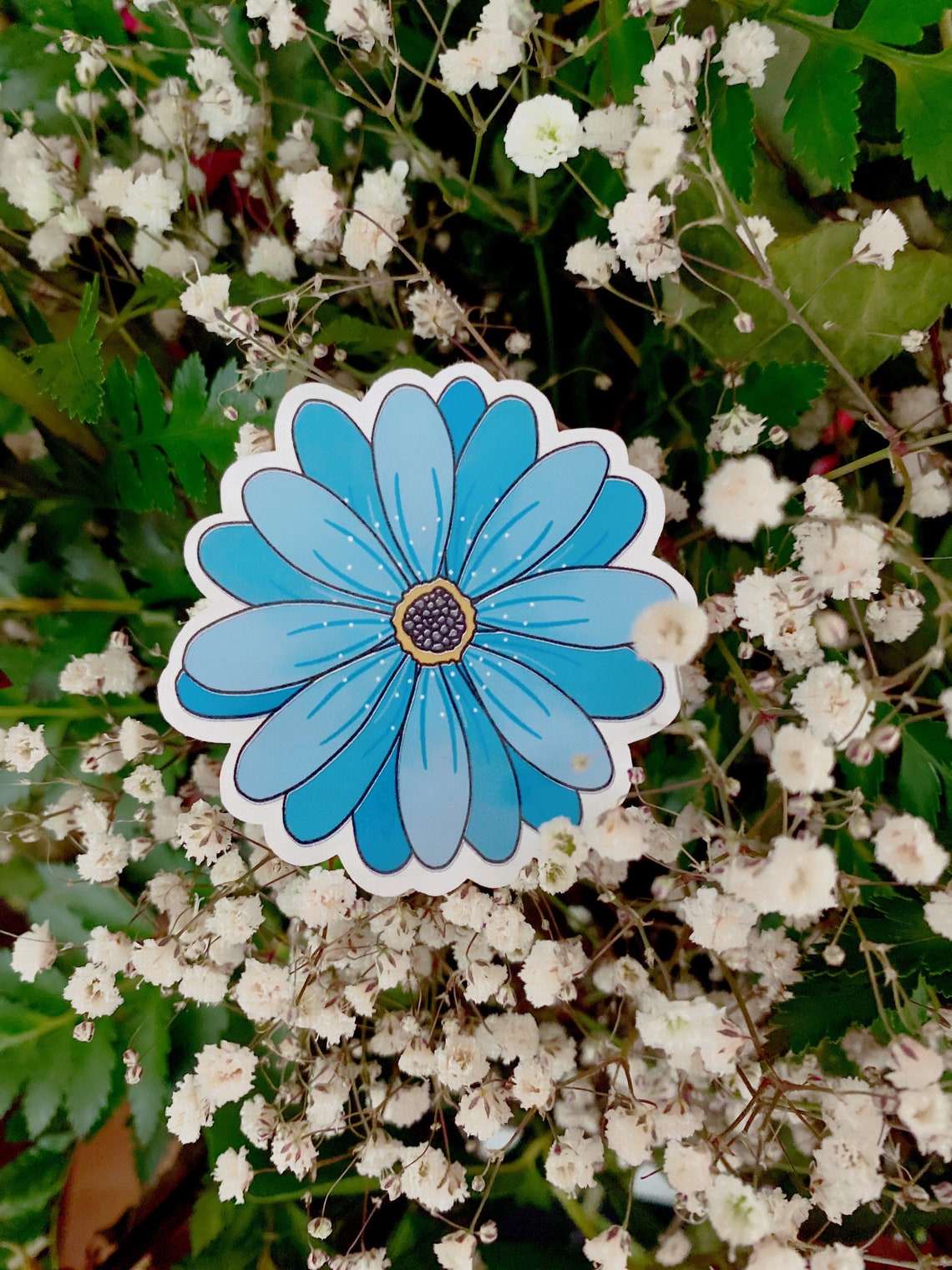 Flower Stickers Colorful Flowers - Etsy