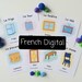 In My Home DIGITAL Download, French Bilingual Flashcards, French ...