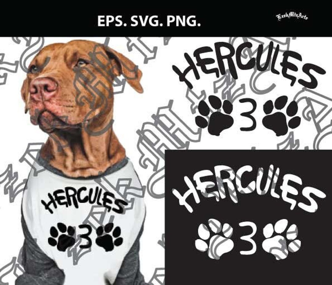 Hercules From the Sandlot Svg Cut Files - Etsy Australia