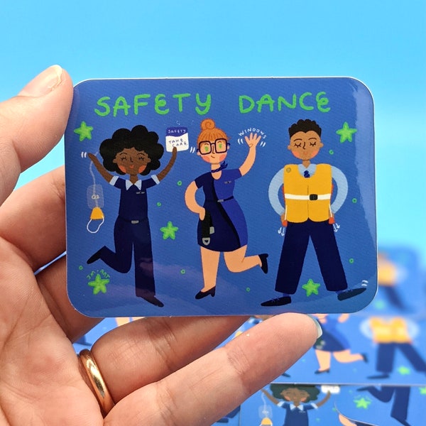 Flight Attendant Stickers - Etsy