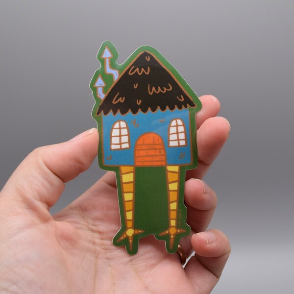 Cross Stitch Baba Yaga - Etsy