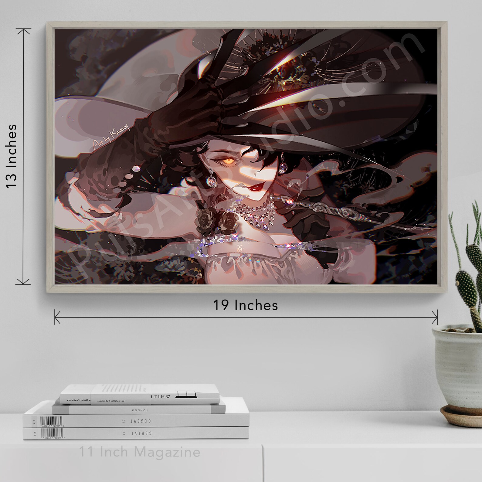 Resident Evil Village/lady Dimitrescu Print (L Poster or XL Vinyl ...