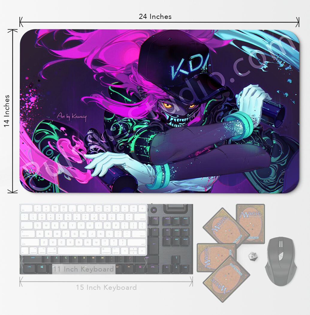Lol/kda Akali Print #1 (L Poster or XL Vinyl Canvas), by Kawacy - Etsy
