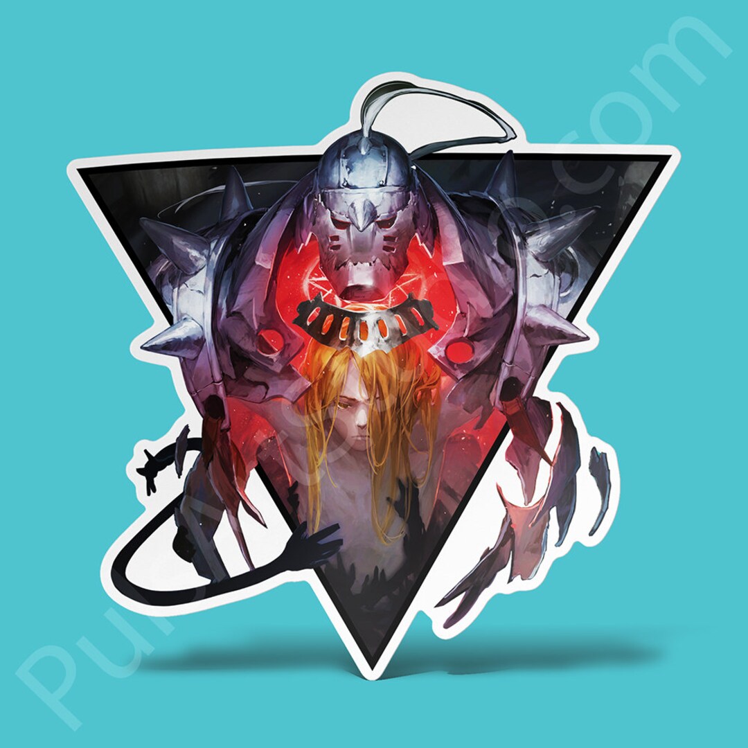 FMA | Alphonse | Vinyl Sticker/decal | Waterproof, Durable, Uv ...