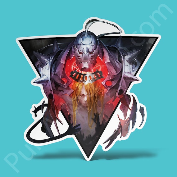 FMA Alphonse Vinyl Sticker/Decal Waterproof Durable | Etsy