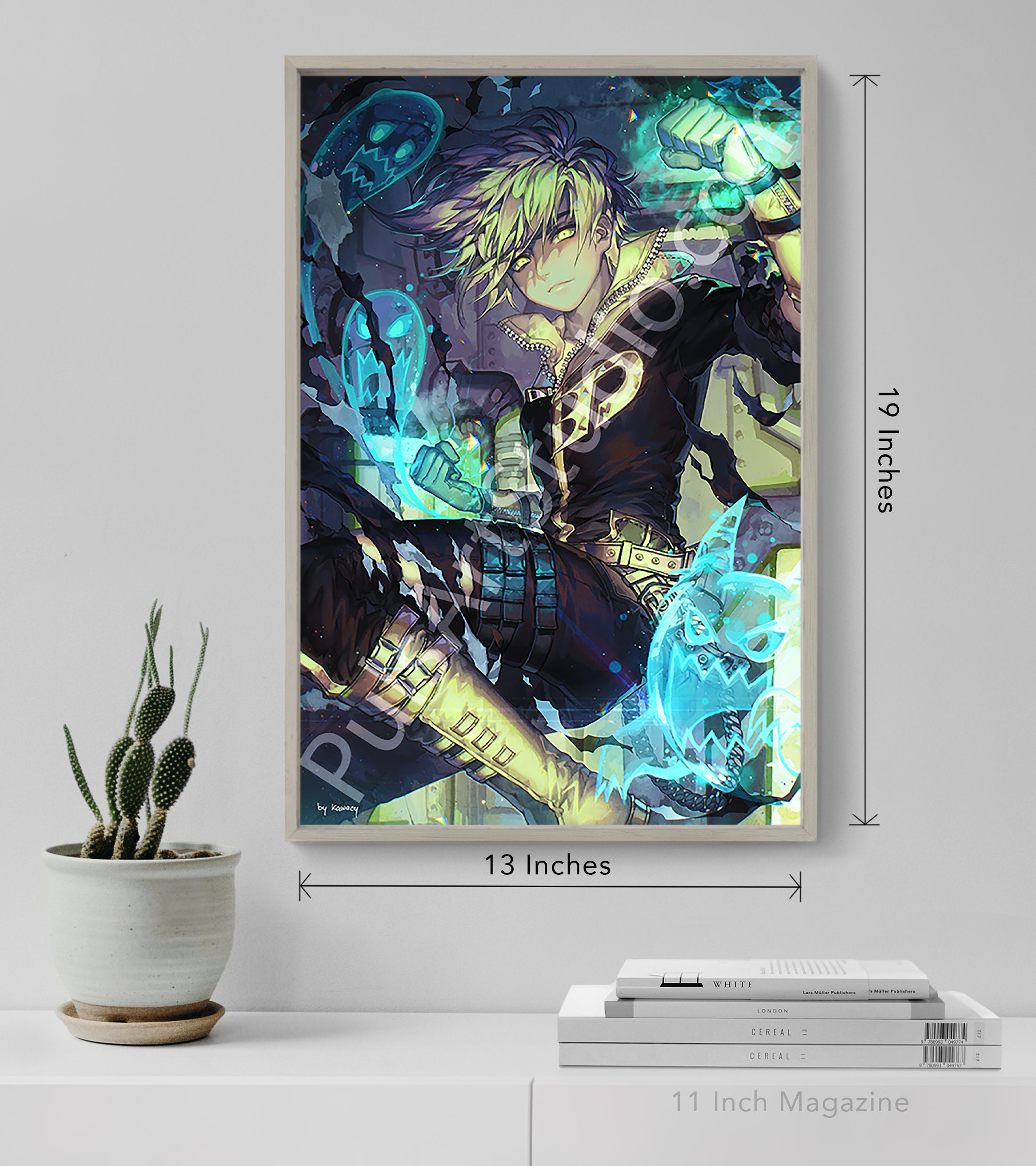 Danny Phantom Print L Poster or XL Vinyl Canvas | Etsy