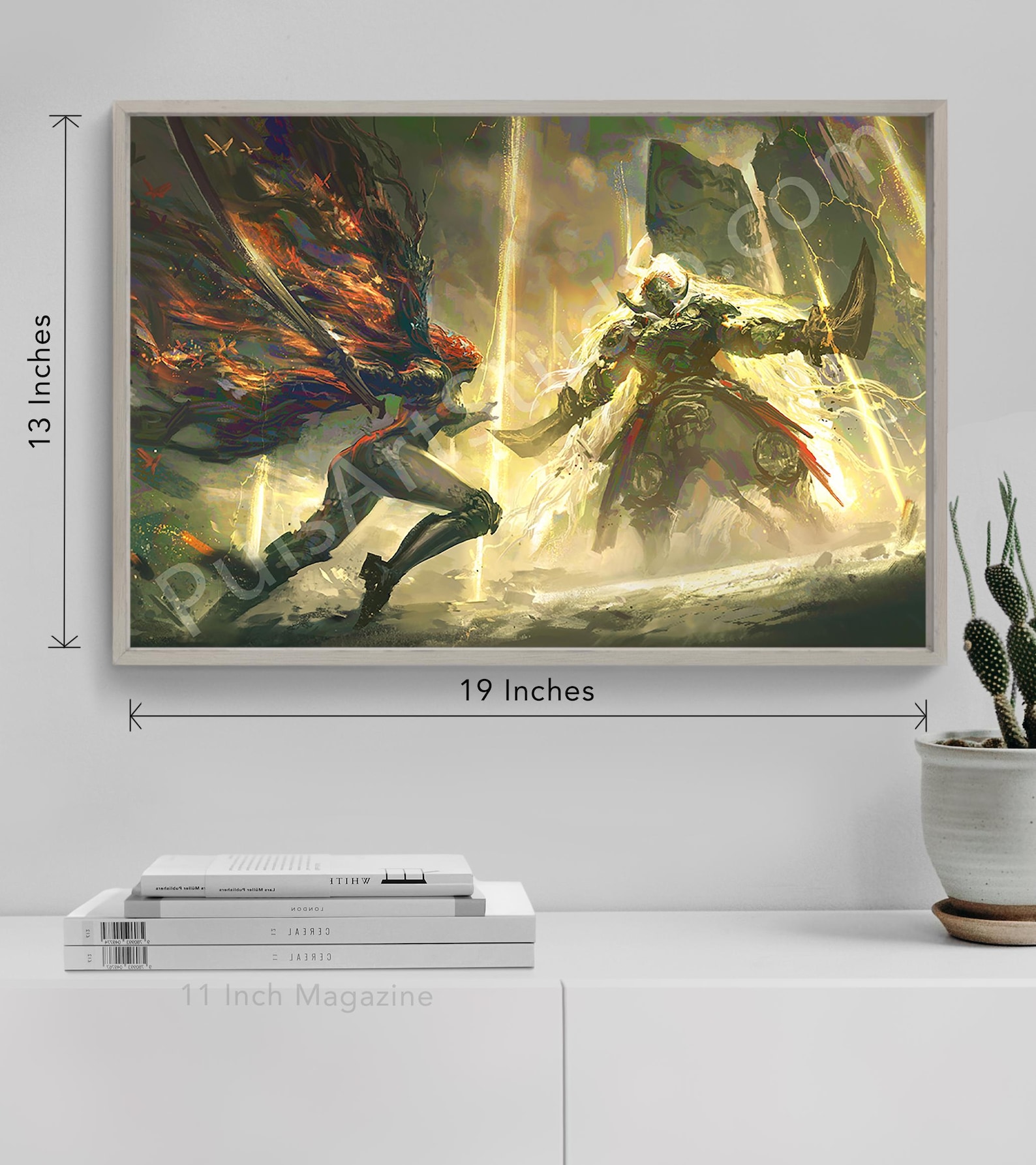 Elden Ring/malenia V Radahn Print (L Poster or XL Vinyl Canvas) - Etsy