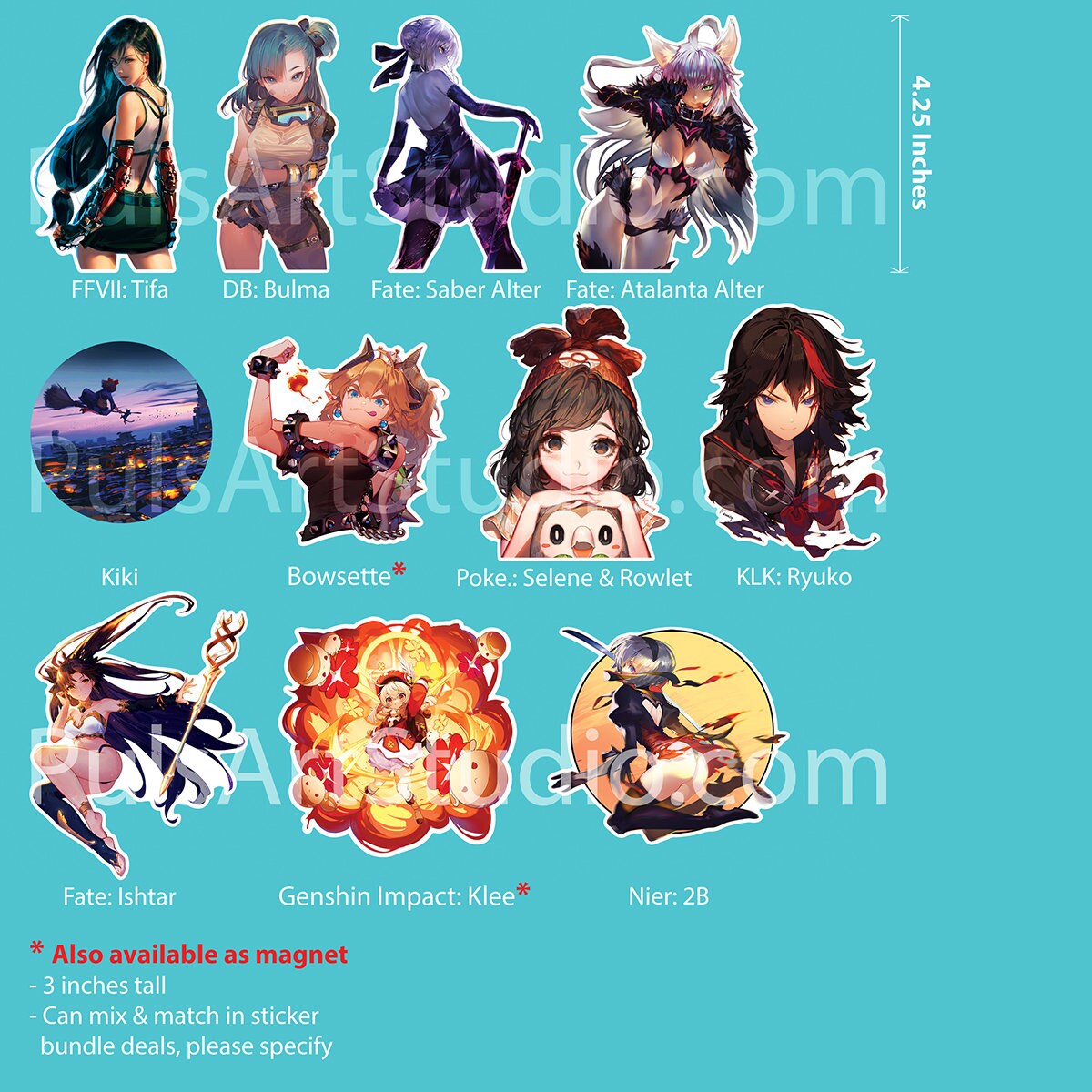 Fate Ereshkigal Vinyl Sticker/Decal Waterproof Durable | Etsy