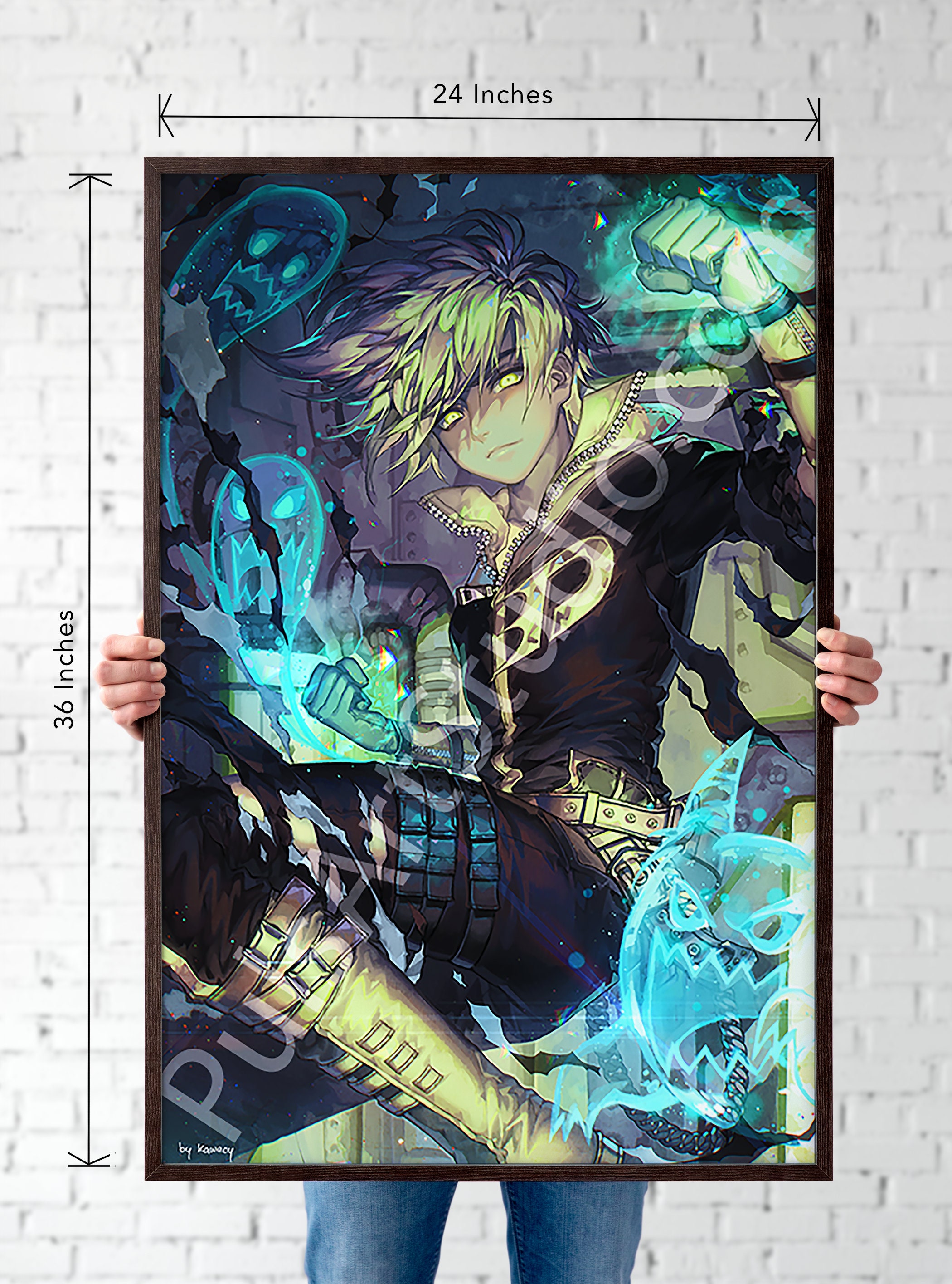 Danny Phantom Print L Poster or XL Vinyl Canvas | Etsy