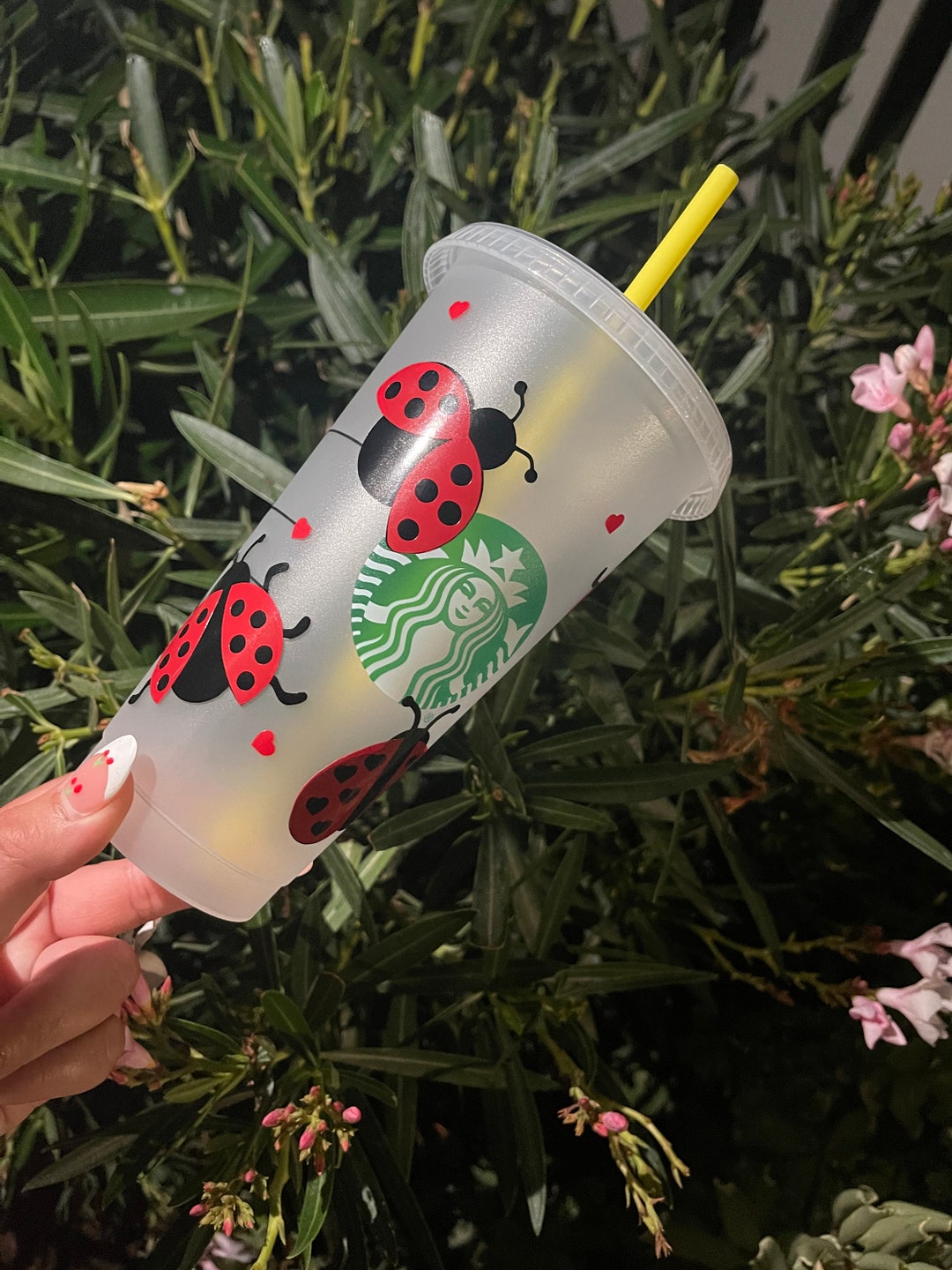 LADYBUG Starbucks Reusable Cup - Etsy