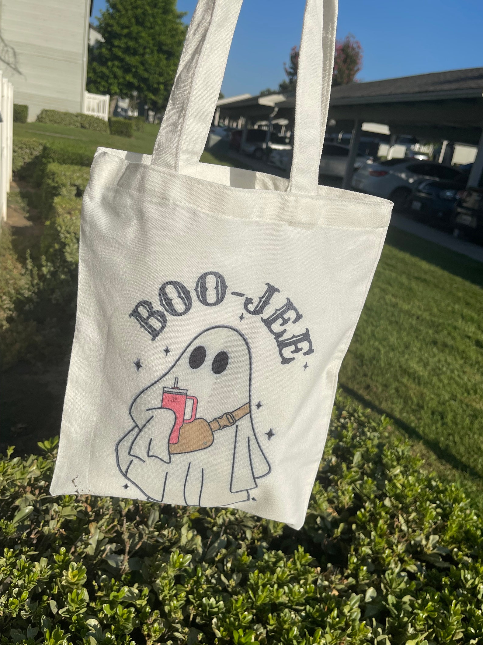Boo-jee Tote Bag Handmade - Etsy