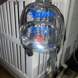 Dod Gers Backpack Stadium Bag Backpack Clear Bag - Etsy