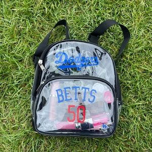 Dod Gers Backpack Stadium Bag Backpack Clear Bag - Etsy