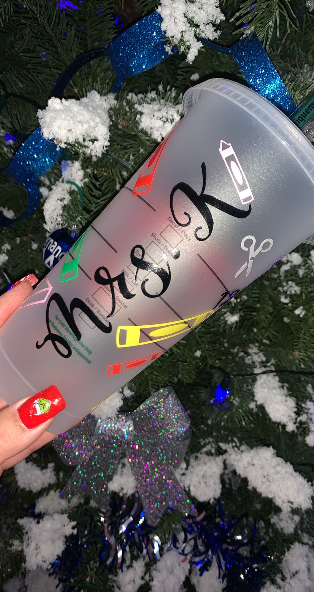 Custom Teacher Starbucks - Etsy