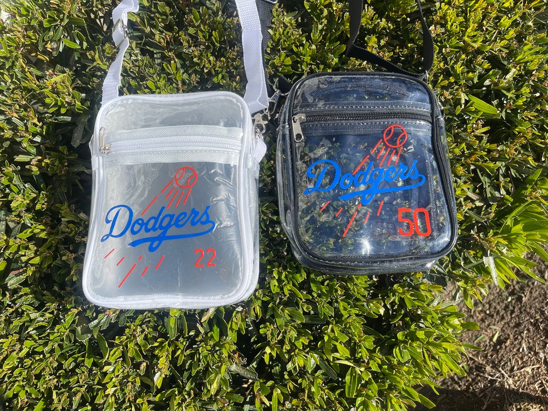 Stadium Baseball Game Bag Dodgers Lover Clear Bag Any Team Any Player ...